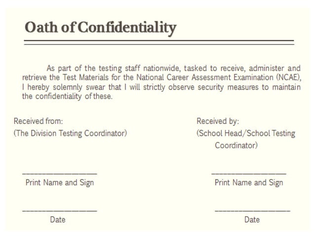 2016 ncae-guidelines | PPTX | Educational Assessment | Education