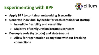 BPF: Next Generation of Programmable Datapath | PDF