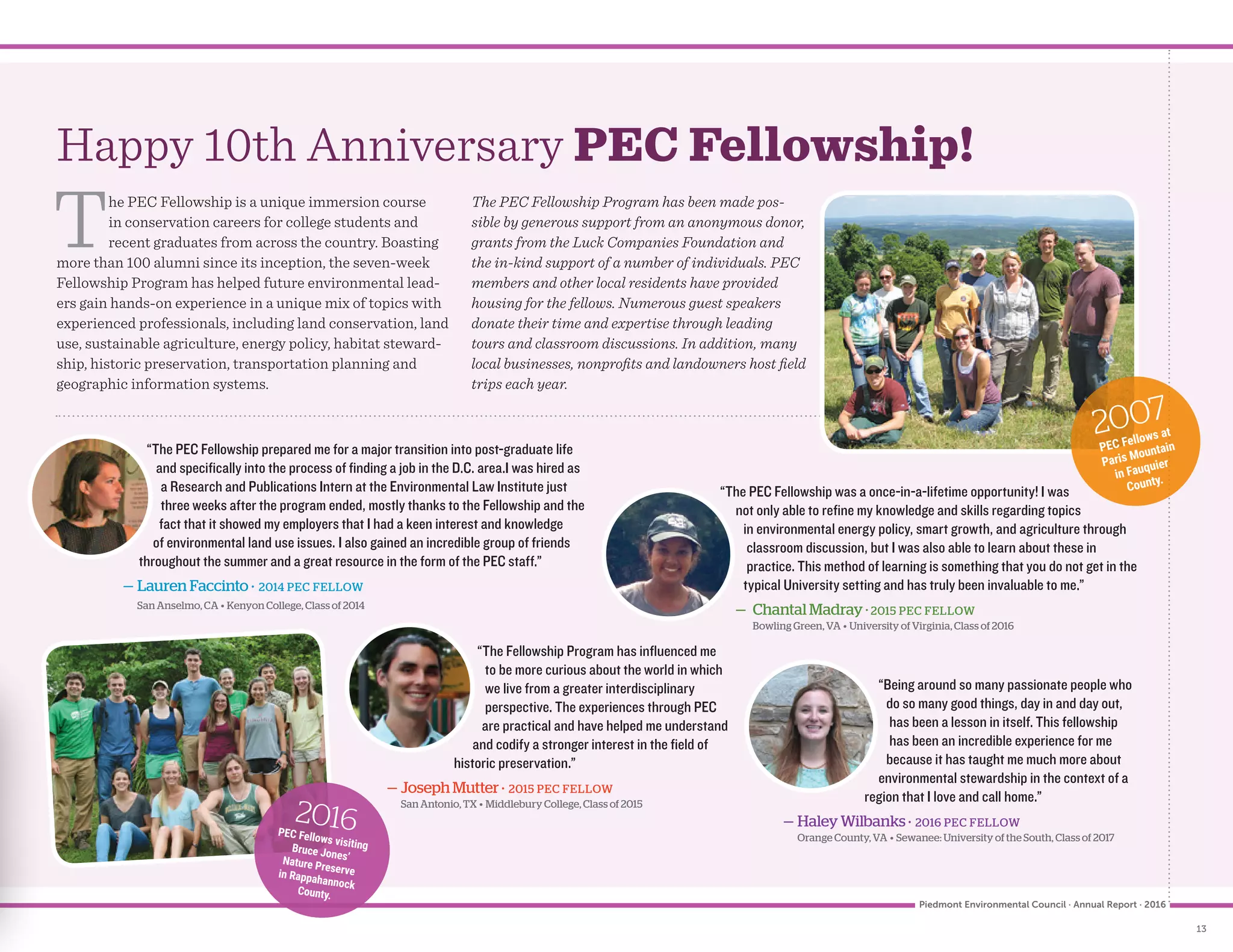 PEC Annual Report (2016) | PDF | Agriculture | Industries