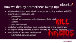 Deploying Prometheus stacks with Juju | PDF | Cloud Computing | Internet