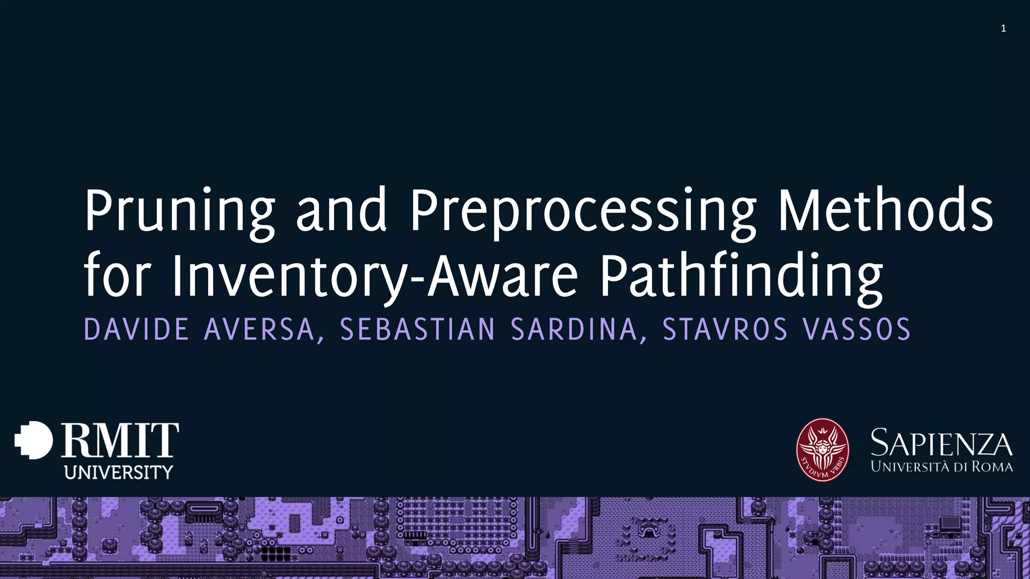 Pruning and Preprocessing Methods for Inventory-Aware Pathfinding | PPT