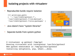 Tox as project descriptor. | ODP