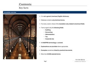 2016 - Studio Rock - Triple A Dictionary | PDF