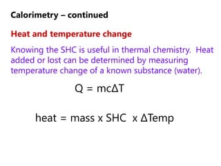 2016 topic 5.1 measuring energy changes | PPTX