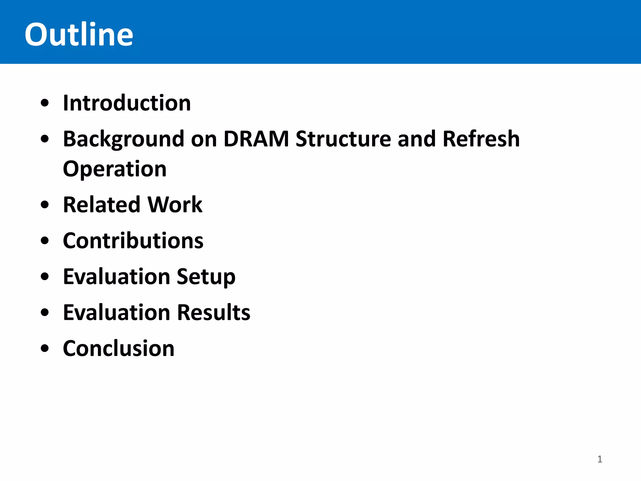 Massed Refresh: An Energy-Efficient Technique to Reduce Refresh Overhead in Hybrid Memory Cube ...