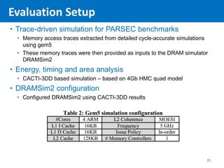 Massed Refresh: An Energy-Efficient Technique to Reduce Refresh Overhead in Hybrid Memory Cube ...