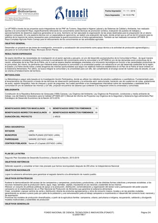 Proyecto LOCTI Municipio Simón Planas - UPTAEB | PDF