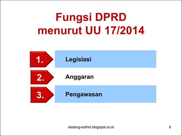 Peran dan Fungsi DPRD dalam Perencanaan Pembangunan Daerah | PDF