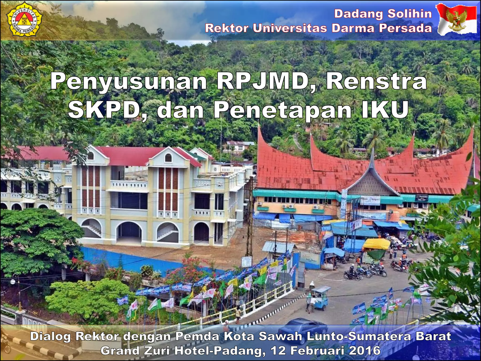 Penyusunan RPJMD, Renstra SKPD, dan Penetapan IKU | PDF