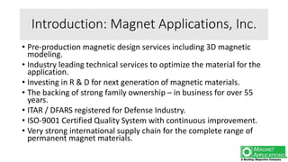 Bonded Magnets 2016: Current Status and Future Developments | PPTX