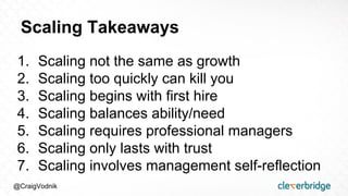 7 Mistakes Scaling Companies Make | PDF