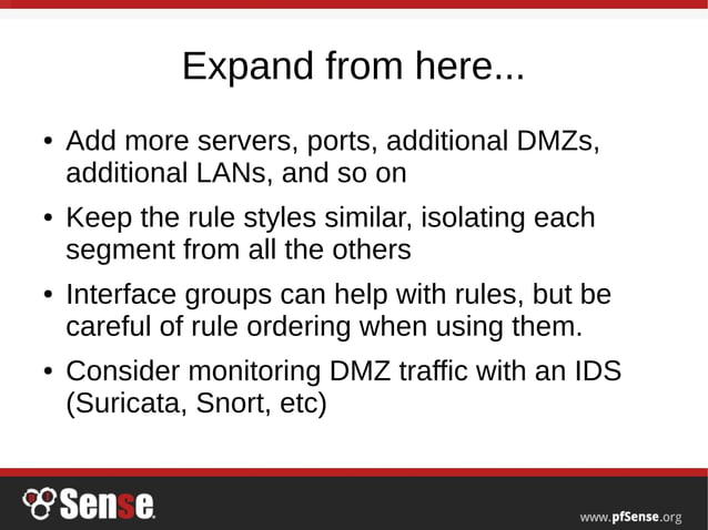 Creating a DMZ - pfSense Hangout January 2016 | PDF | Computer Networking | Computing