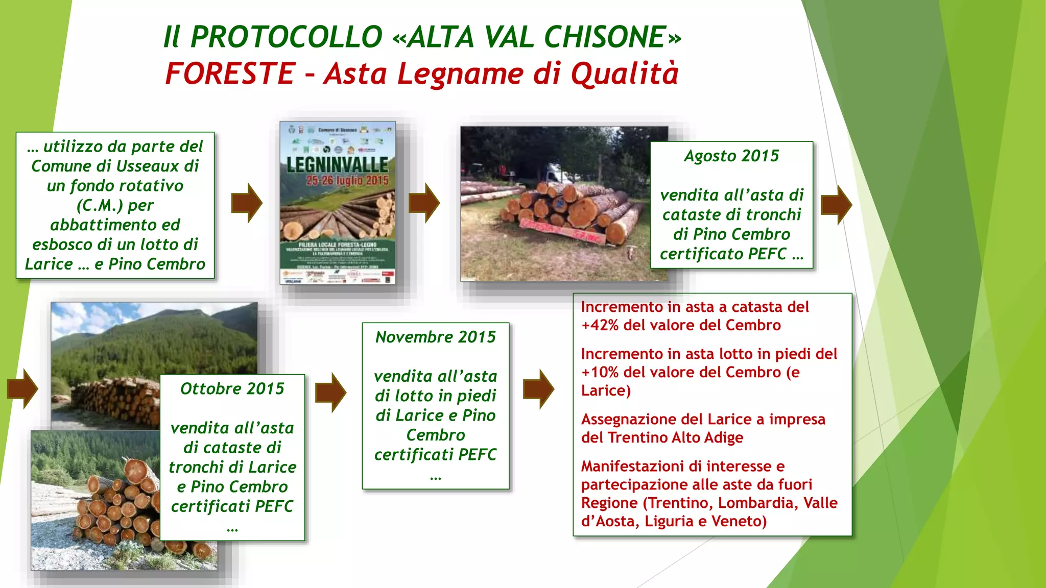 Alta Carnia: le facce della filiera foresta-legno | PPT