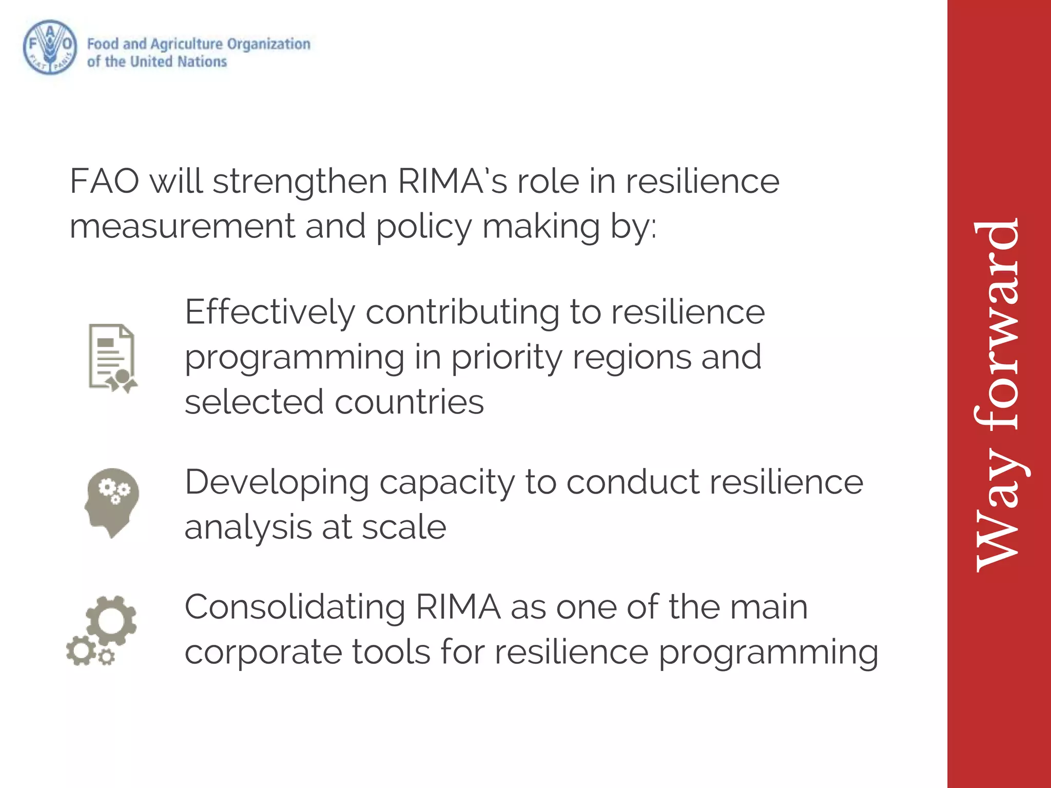 Resilience Index Measurement and Analysis (RIMA) | PPTX