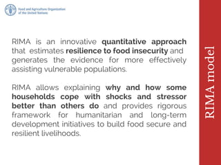 Resilience Index Measurement and Analysis (RIMA) | PPTX