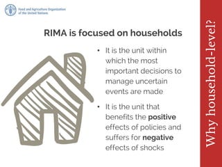 Resilience Index Measurement and Analysis (RIMA) | PPTX