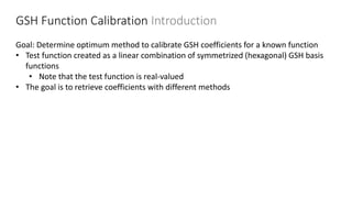 Monte-Carlo vs. Midpoint rule Integration for Calibrating a GSH ...