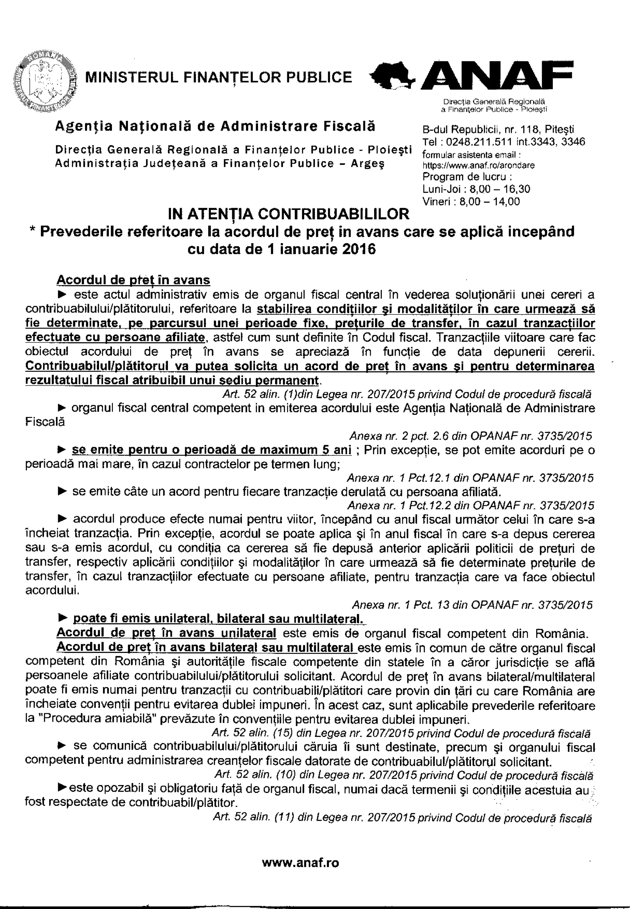 Acord pret avans | PDF