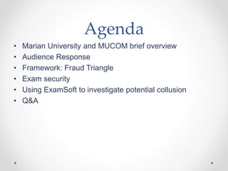 When a Closer Look at Potential Collusion Becomes Necessary | PPTX