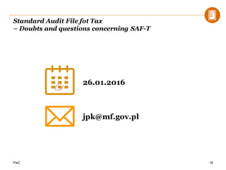 Standard Audit File for Tax | PPT