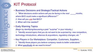 How to Identify User Needs with Key Intelligence Topics | PPTX