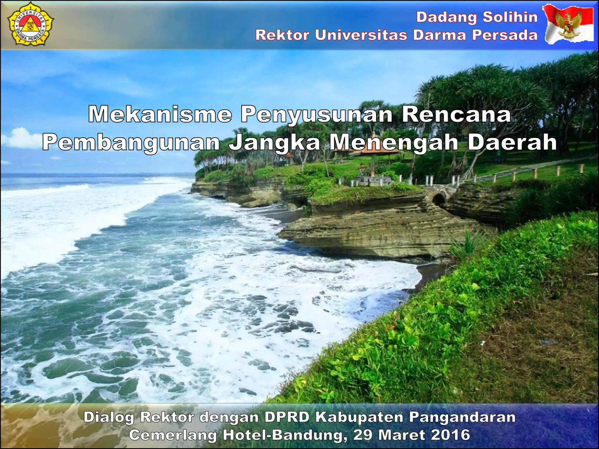 Mekanisme Penyusunan Rencana Pembangunan Jangka Menengah Daerah | PDF