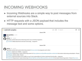 Use Slack in software development processes | PPTX | Web Development ...