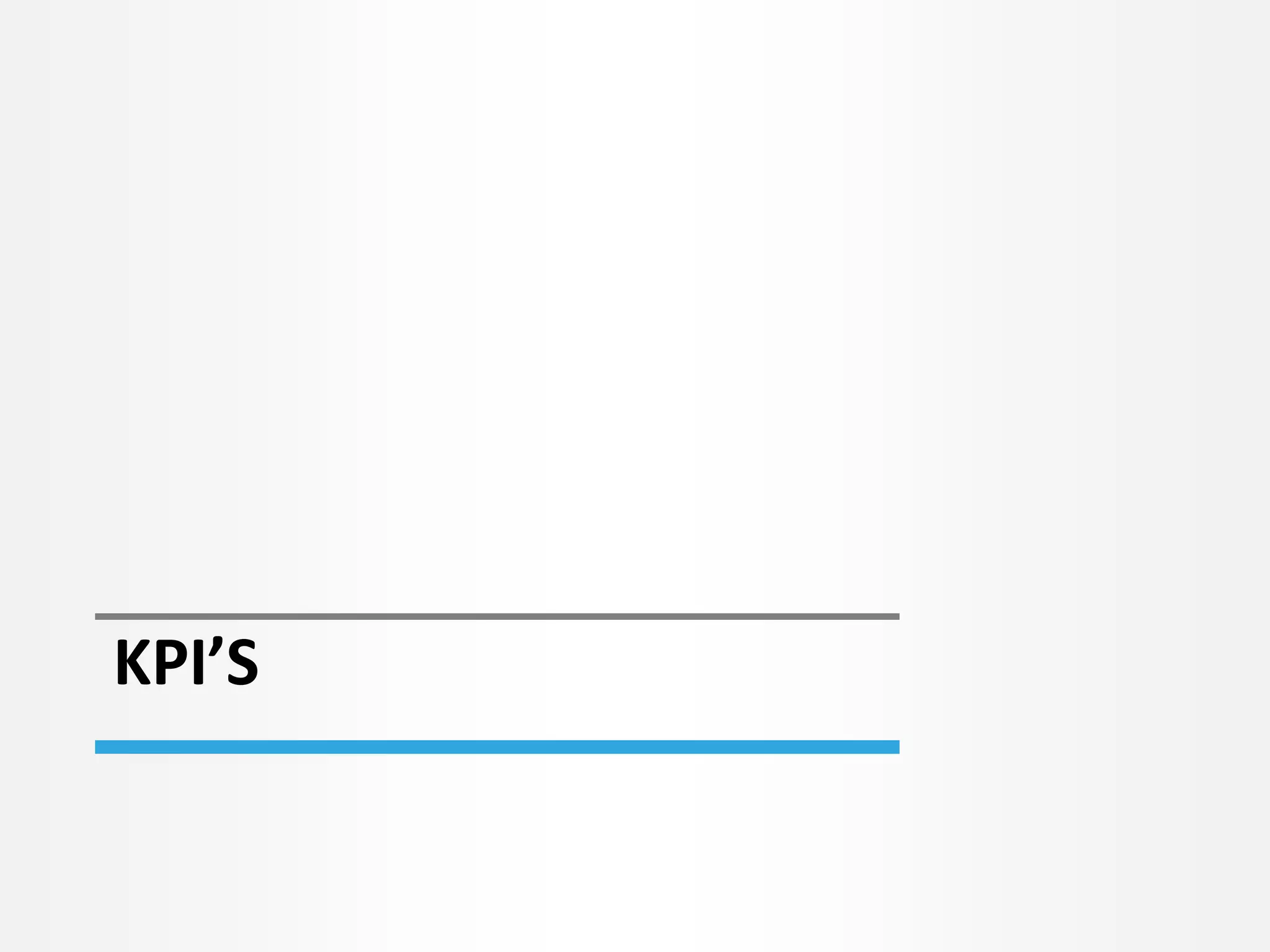 Introduction to Metrics and KPIs | PPTX