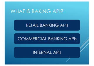 BANKING API AND API ECOSYSTEM | PPT