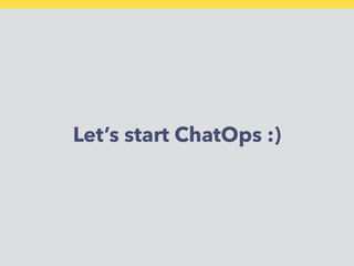 ChatOps with Hubot | PDF