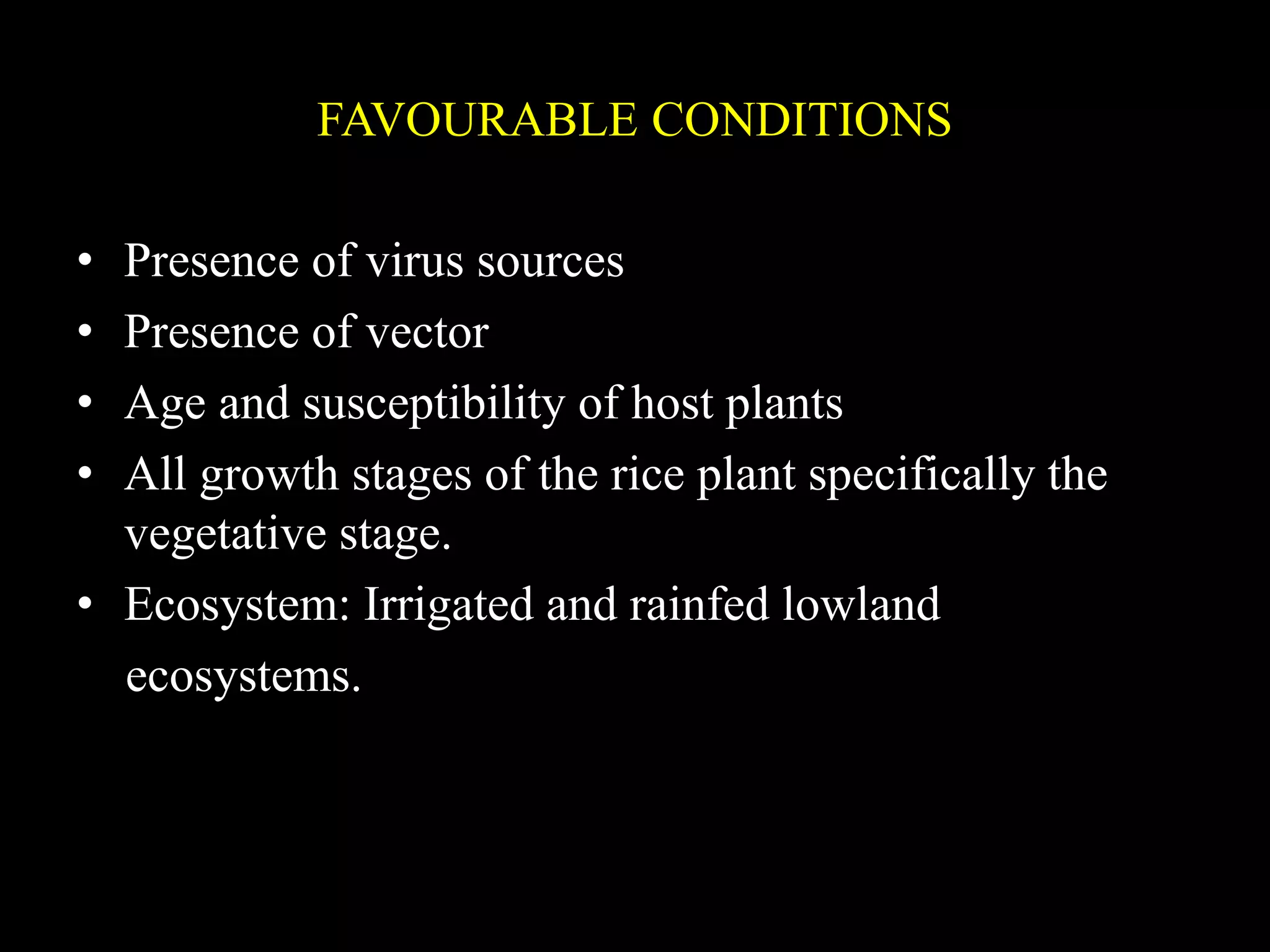 RICE TUNGRO VIRUS | PPTX