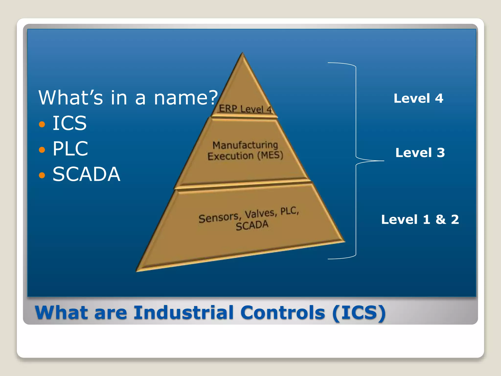 Securing Industrial Control Systems | PPT