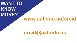 Launching a National ORCID Consortium - Roles and Responsibilities of ...