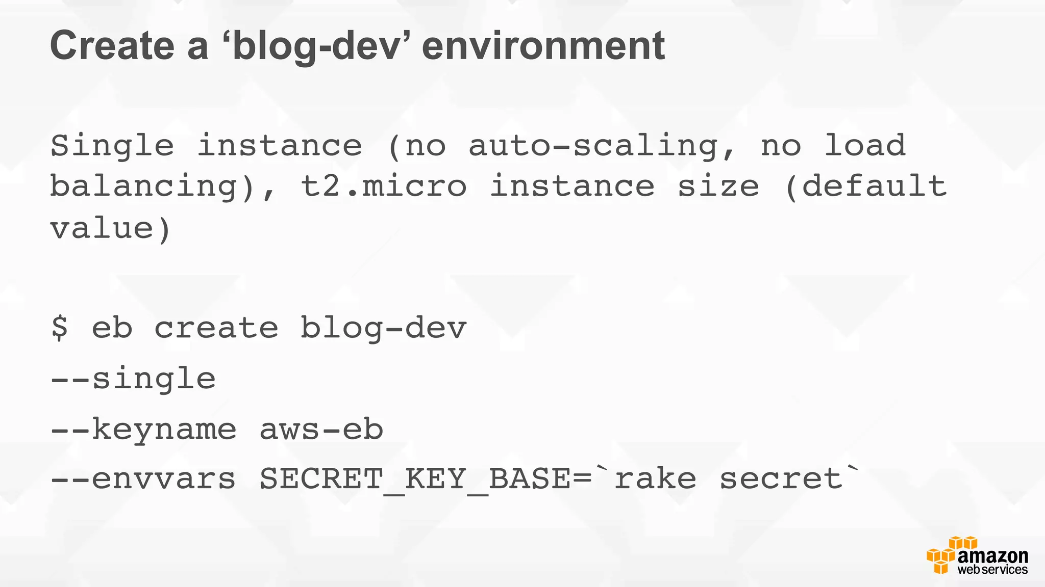 Deploying a simple Rails application with AWS Elastic Beanstalk | PPT Deploying a simple Rails application with AWS Elastic Beanstalk | PPT