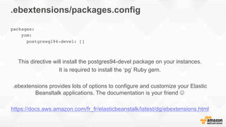 Deploying a simple Rails application with AWS Elastic Beanstalk | PDF | Cloud Computing | Internet