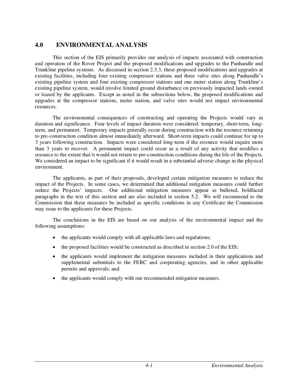 FERC Draft Environmental Impact Statement For ET Rover Pipeline ferc-draft-environmental-impact-statement-for-et-rover-pipeline