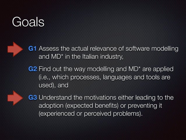 Relevance, Benefits, and Barriers of Software Modelling and Model Driven Techniques | PPT