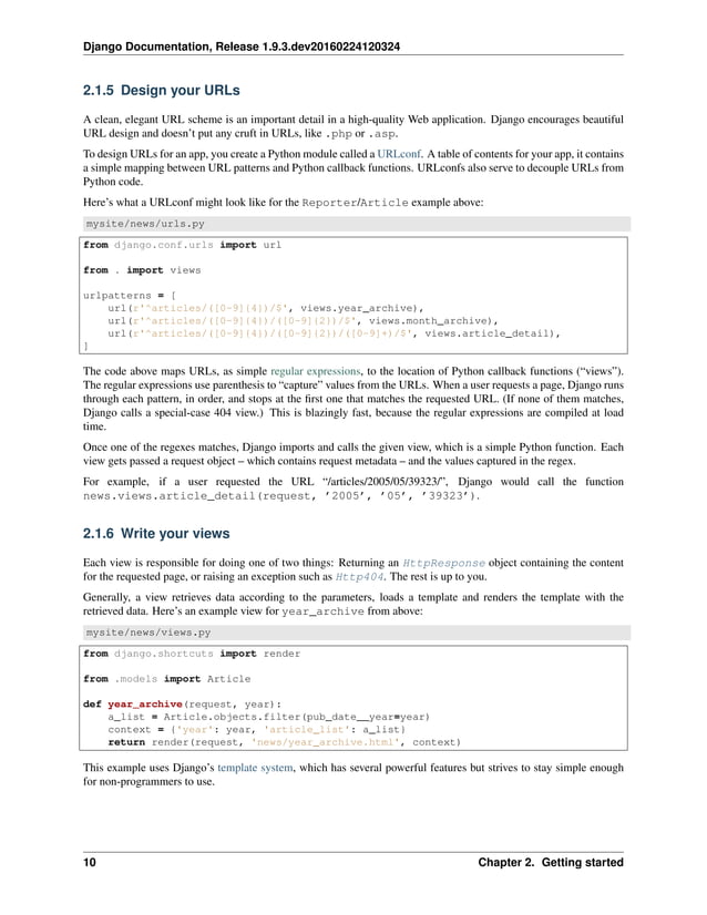 Django Documentation | PDF