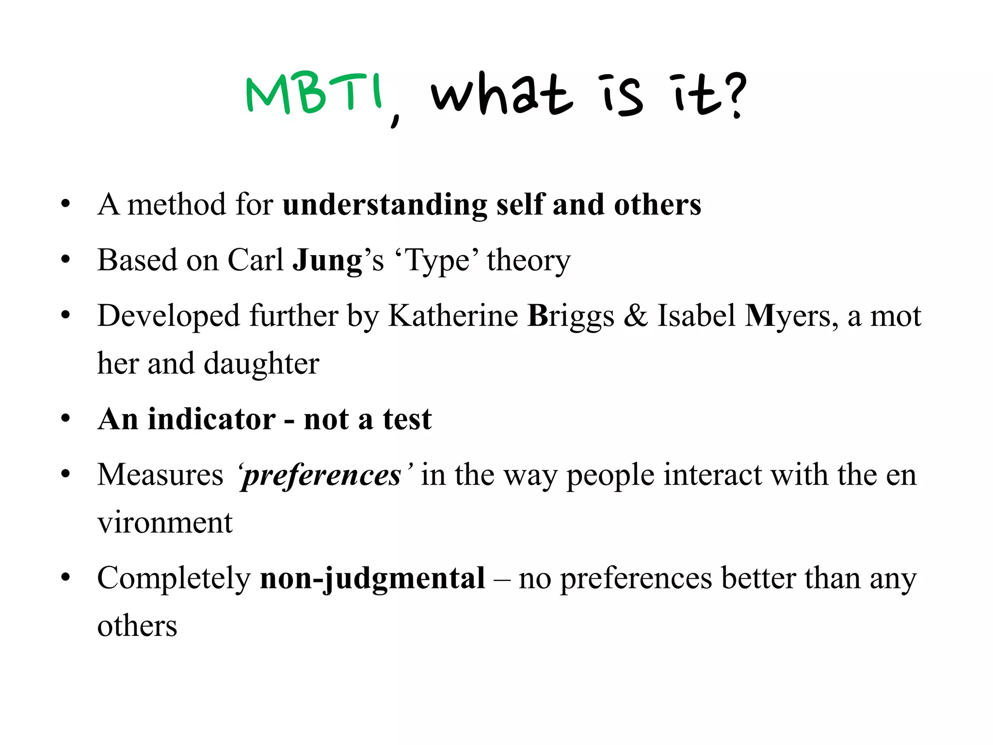 [진로설계와 자기계발] 3주차 MBTI 성격이해 | PDF