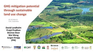 5. Presentación corta: GHG mitigation potential through sustainable land use change | PPT