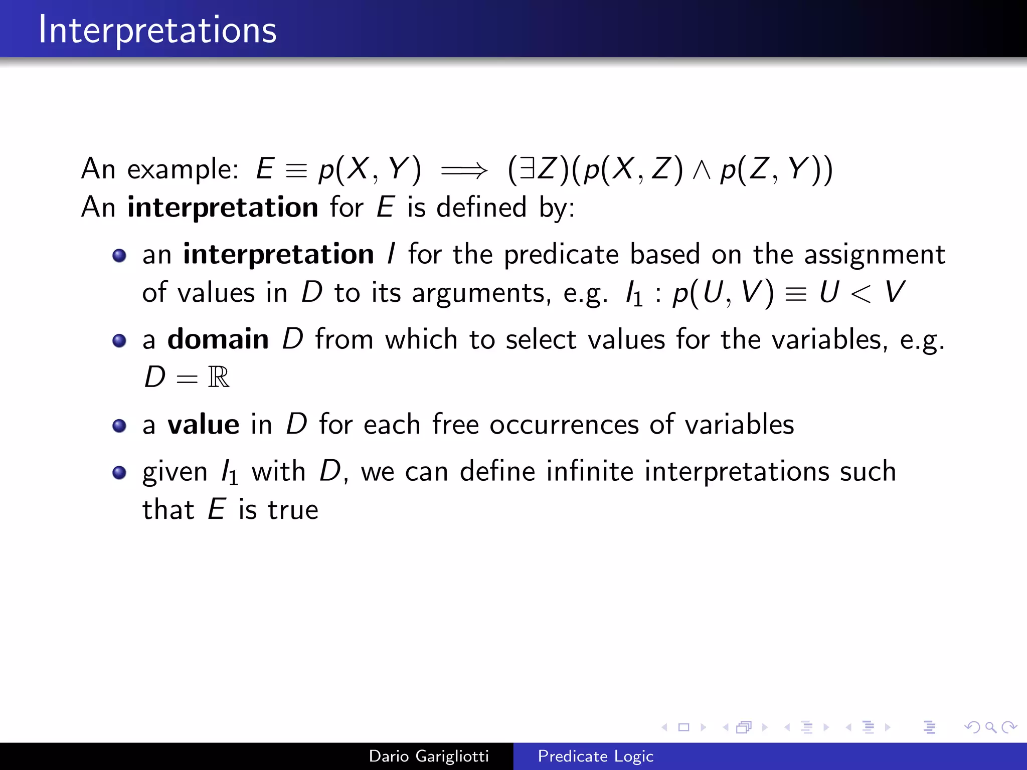 Predicate Logic | PPT