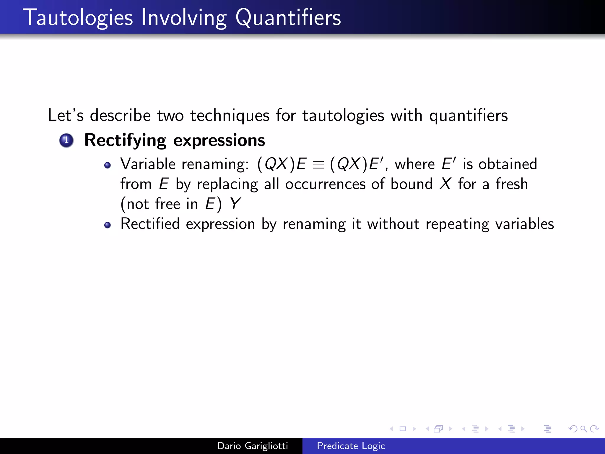 Predicate Logic | PPT