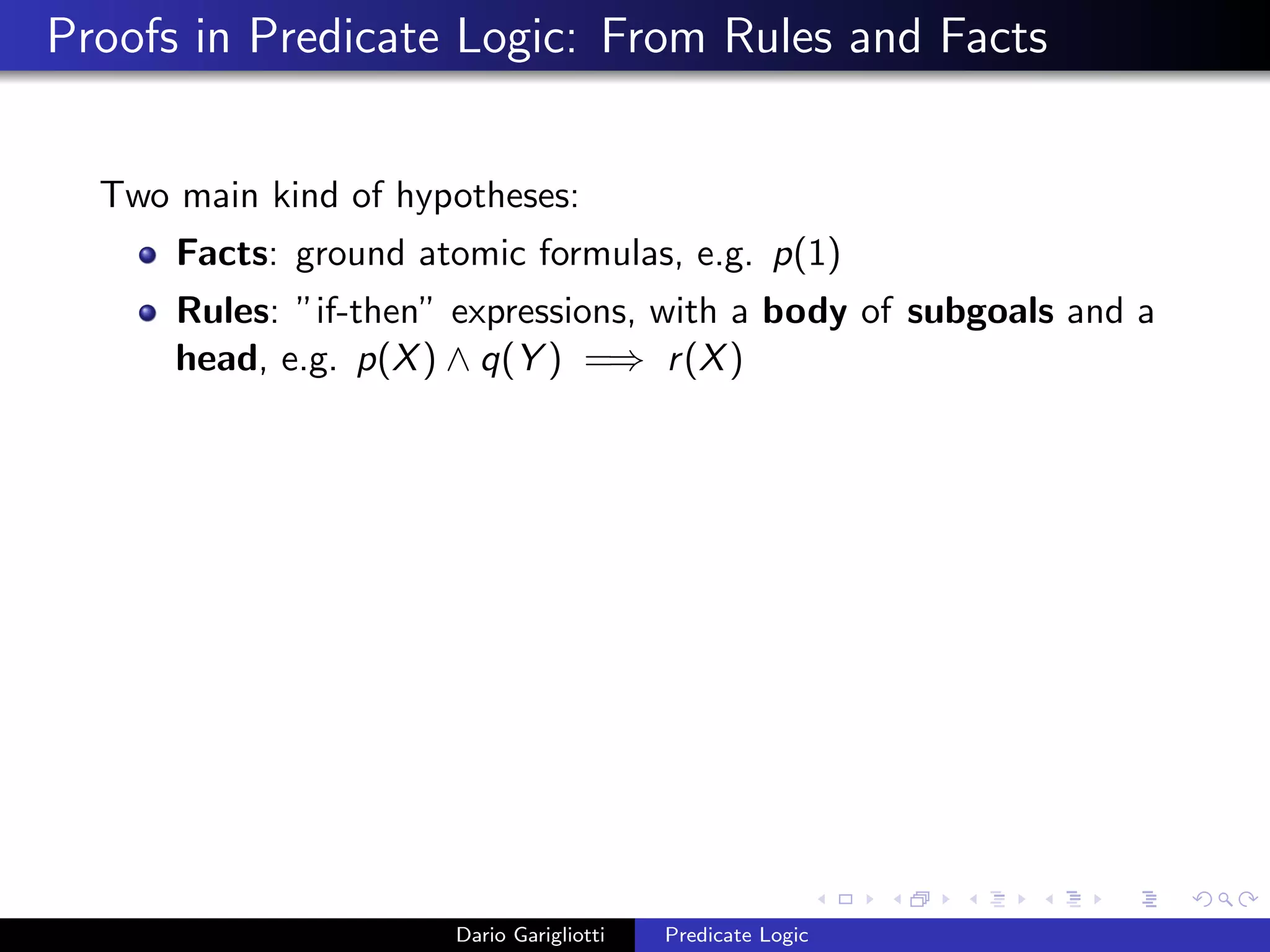 Predicate Logic | PPT