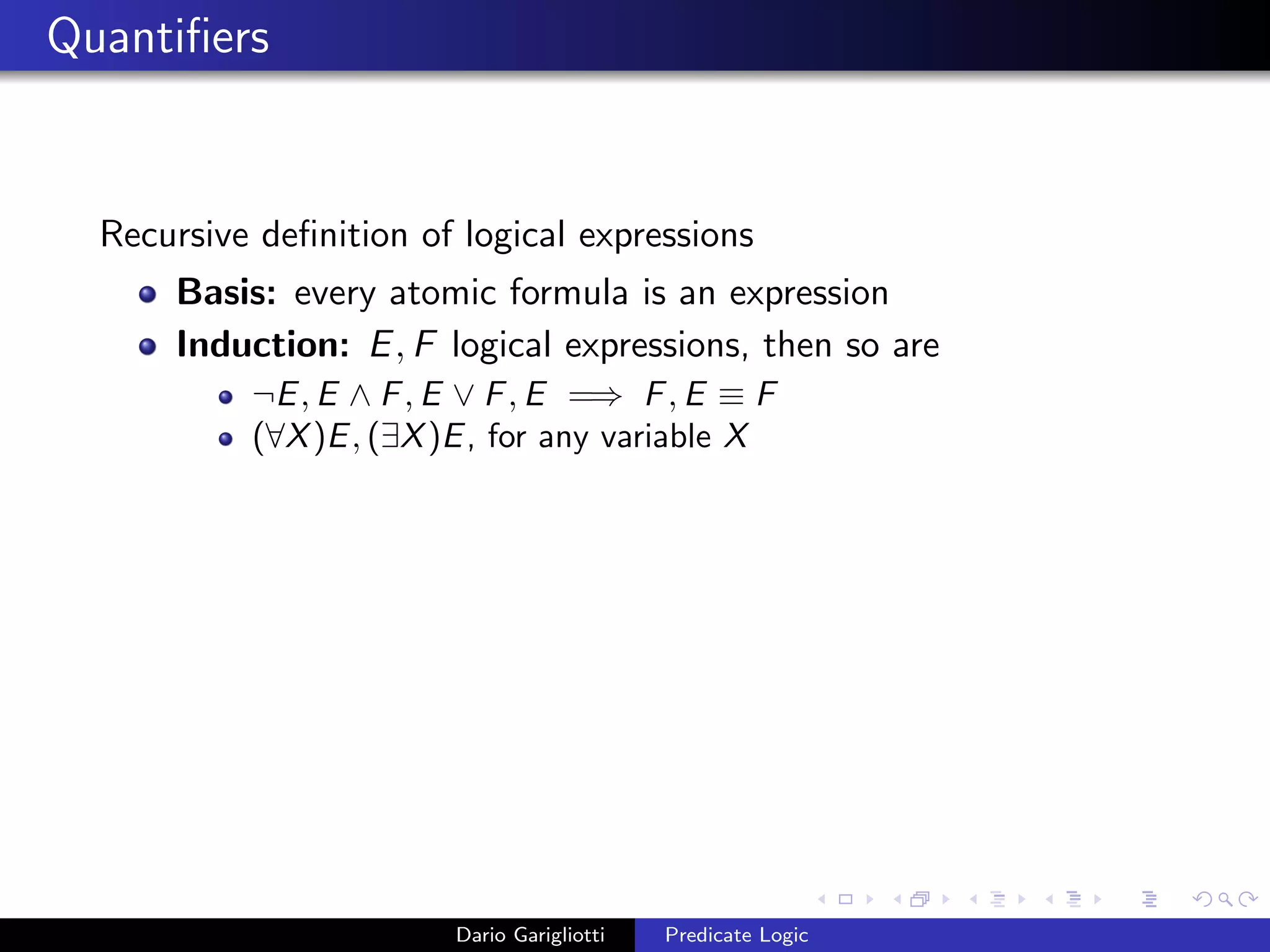 Predicate Logic | PPT