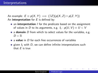 Predicate Logic | PPT