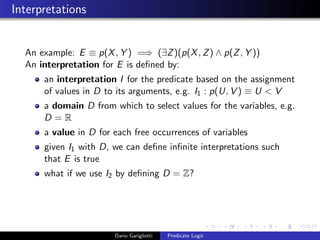 Predicate Logic | PPT