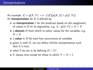 Predicate Logic | PPT