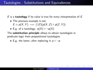 Predicate Logic | PPT