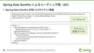 Apache Geode で始める Spring Data Gemfire | PPTX