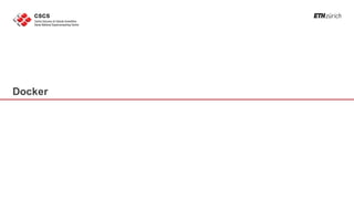 Shifter: Containers in HPC Environments | PDF